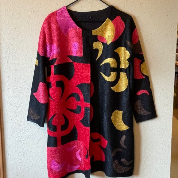 berek | Jackets & Coats | Berek Geometric Evening Tunic Jacket | Poshmark
